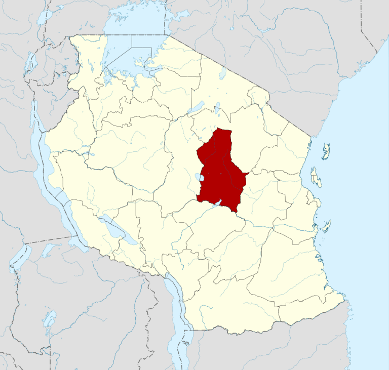 Largest districts in Dodoma by land area · Soluap