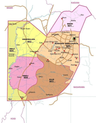 List of Local Government Areas in Abuja, Federal Capital Territory (FCT ...