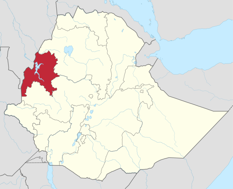 Maps of Ethiopia regions · Soluap