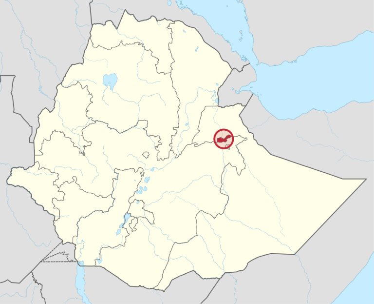 Maps of Ethiopia regions · Soluap