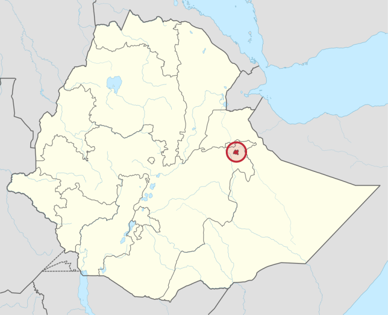 Maps of Ethiopia regions · Soluap