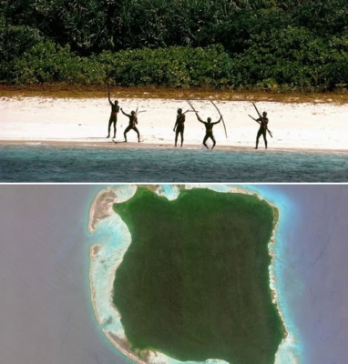 North Sentinel Island in the Bay of Bengal: One of the most isolated ...